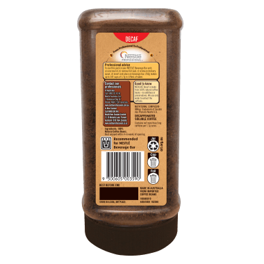 Decaf Beverage Bar 250g x 12- Nescafe - Nestlé Professional