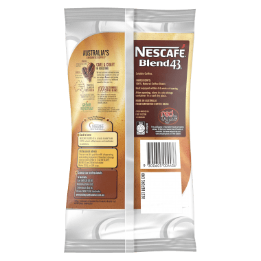 Blend 43 Softpack 150g x 12 - Nescafe - Nestlé Professional
